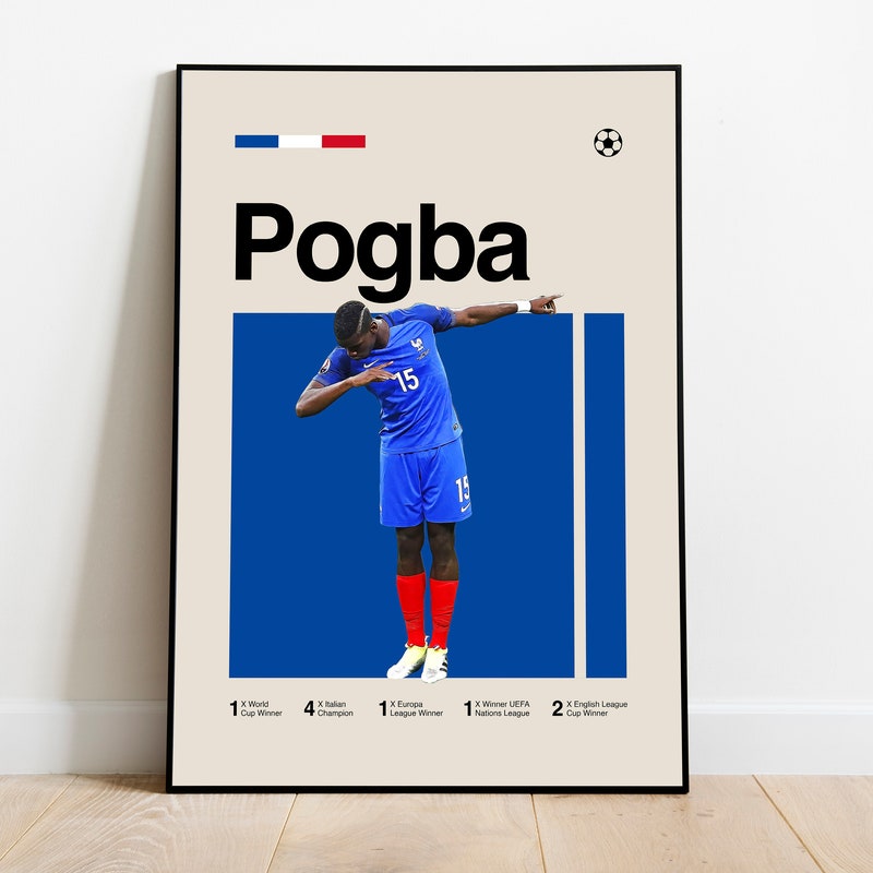 Paul Pogba - Etsy