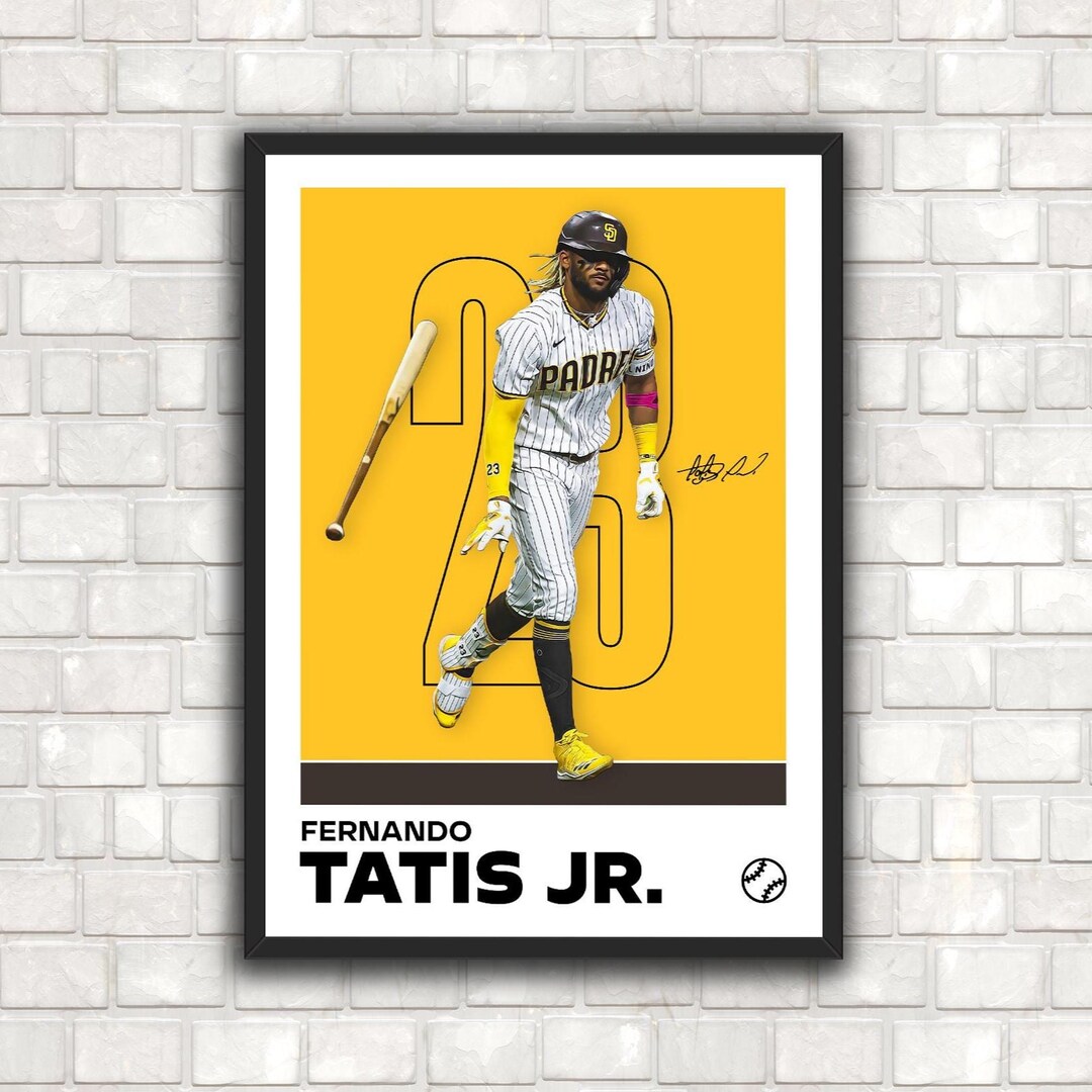 Fernando Tatis Jr. Poster - Minimalist Baseball Art Print for Fans ...