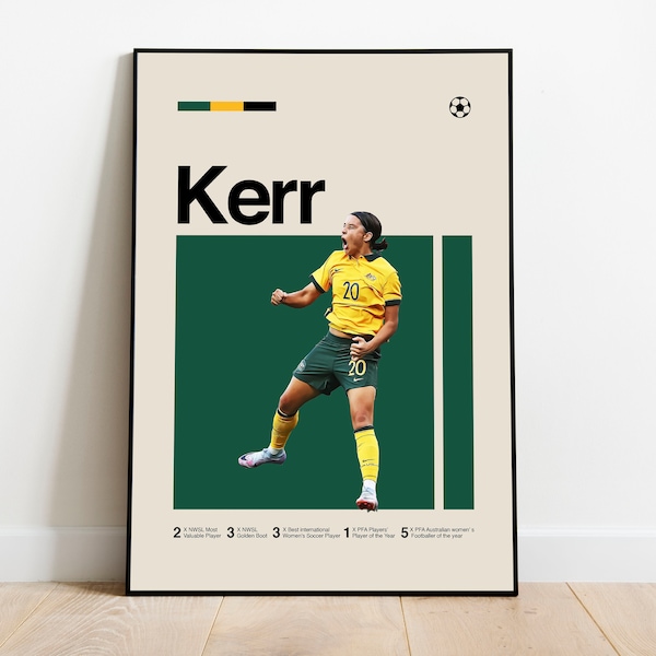Sam Kerr Posters - Etsy