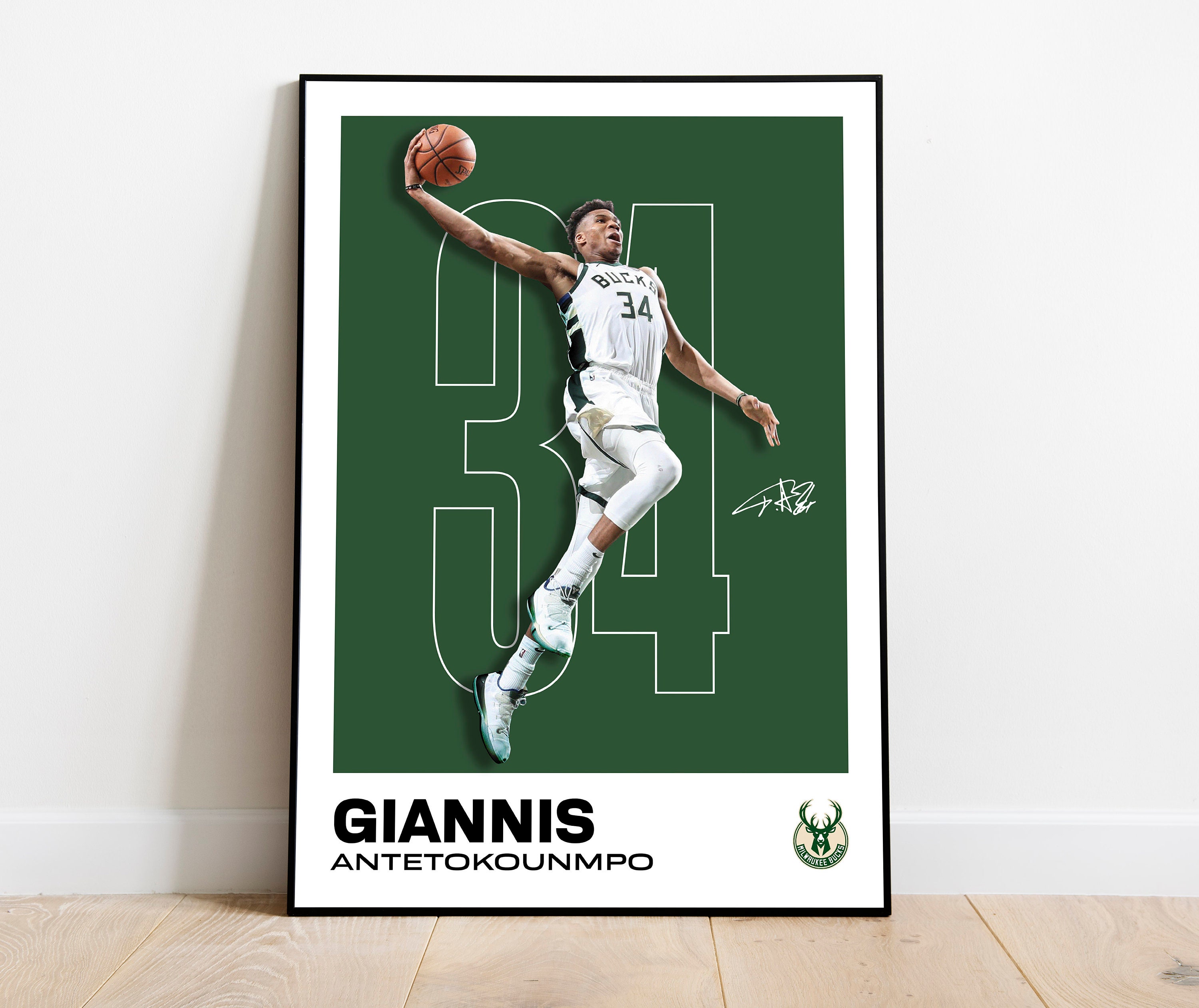 Giannis Antetokounmpo Poster Perfect for Fans NBA - Etsy