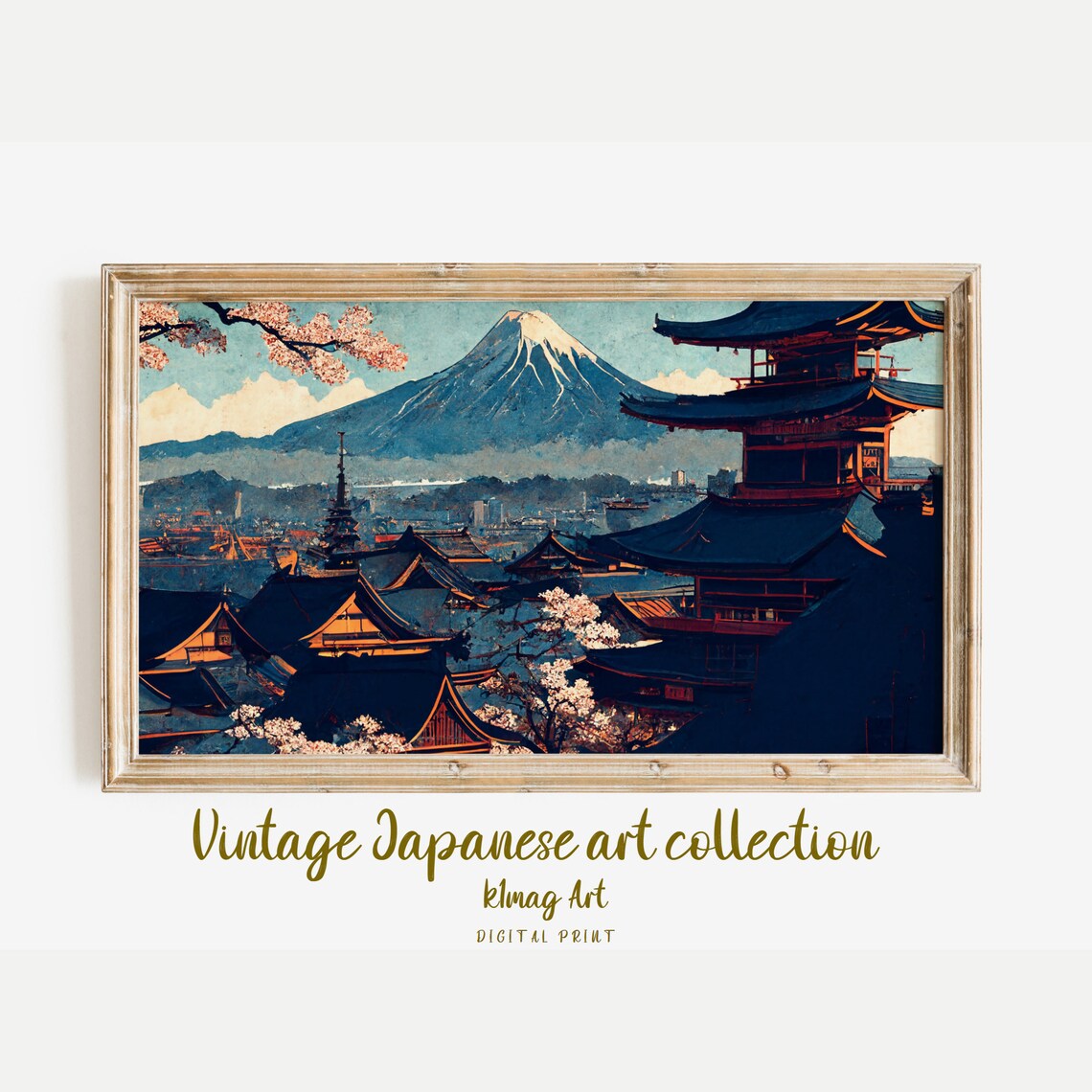 Japandi Art for Frame Tv Japanese Landscape Wabi Sabi Wall - Etsy
