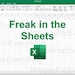 CUSTOMISEABLE Freak in the Sheets Digital File, Funny Excel Spreadsheet ...