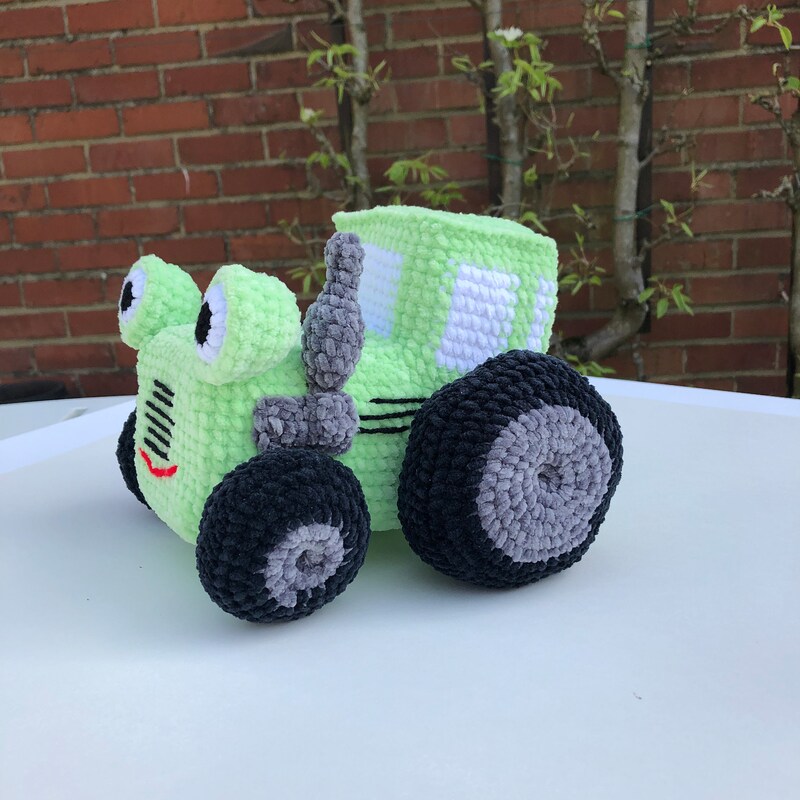 Crochet Tractor - Etsy