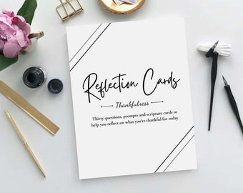 Daily Joy Reflection Cards, 30 Days of Questions, Scriptures and ...