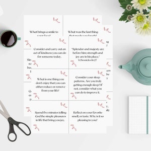 Daily Joy Reflection Cards, 30 Days of Questions, Scriptures and ...