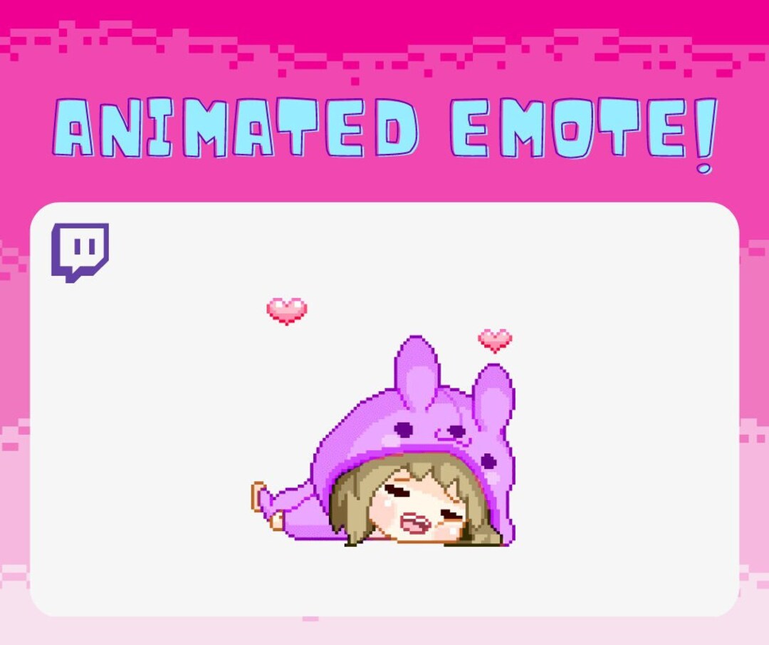 ANIMATED LOVE EMOTE Twitch & Discord and Kick Instant Download Love ...