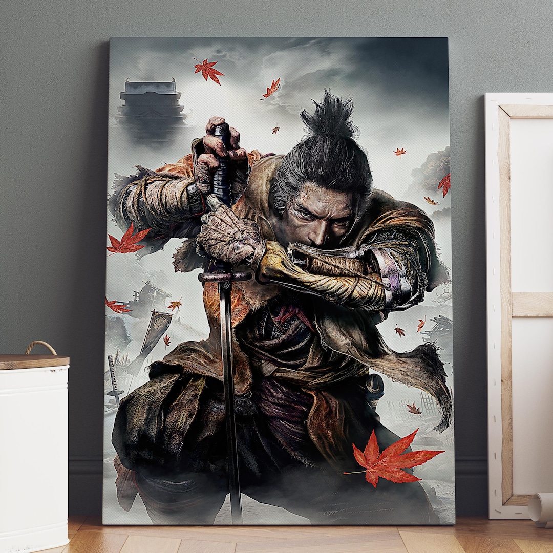 Sekiro Shadows Die Twice Poster / Isshin Ashina Wall Art / Game Print ...