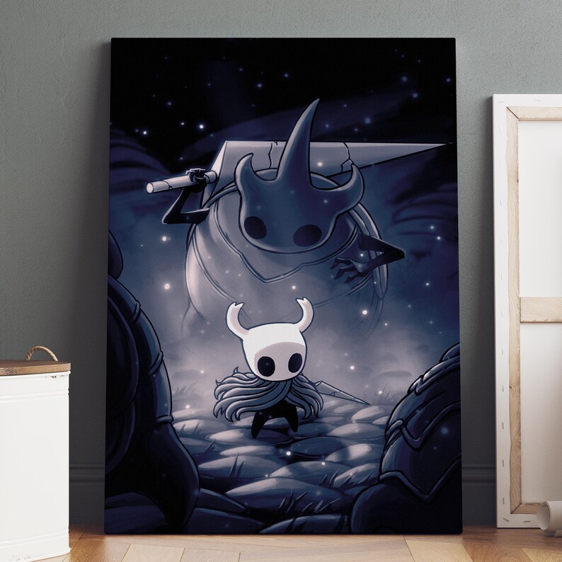 Hollow Knight Poster / the Knight & Hornet Wall Art / Game Print ...