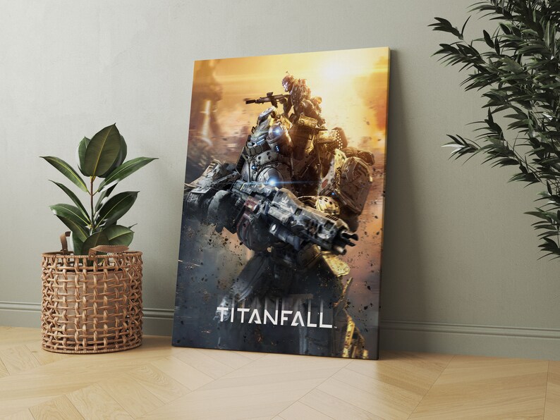 Titanfall Poster Jack Cooper Wall Art Premium Canvas Print - Etsy