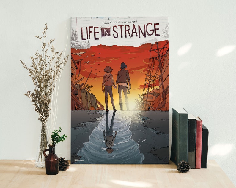 Life is Strange Poster Max and Chloe Wall Art Premium Canvas - Etsy