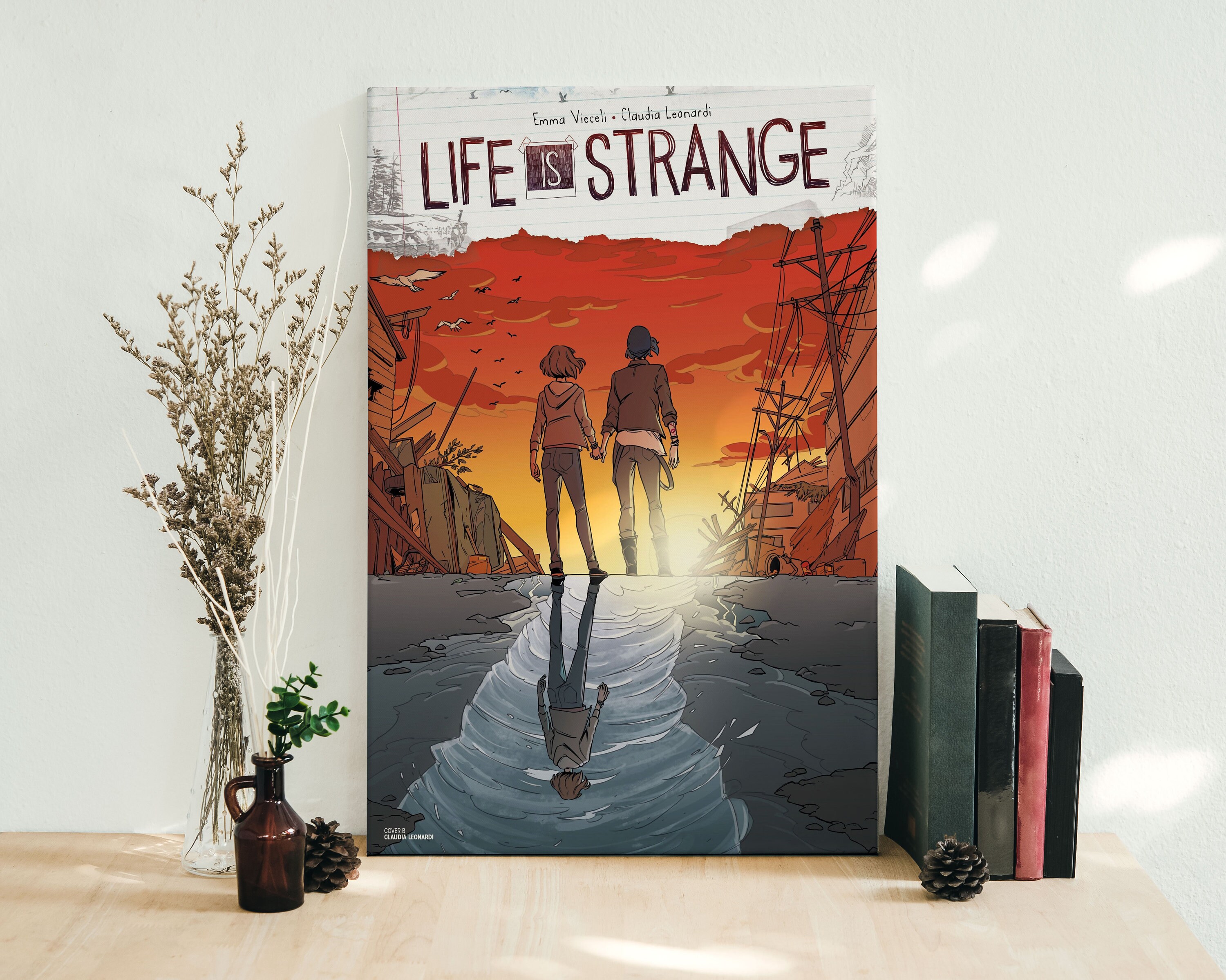 Life is Strange Poster Max and Chloe Wall Art Premium Canvas - Etsy