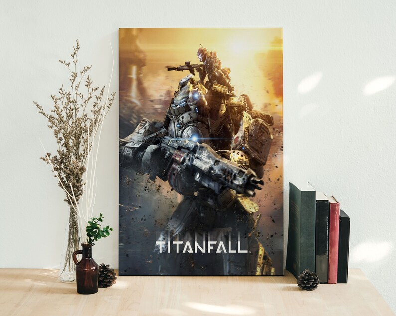 Titanfall Poster Jack Cooper Wall Art Premium Canvas Print - Etsy