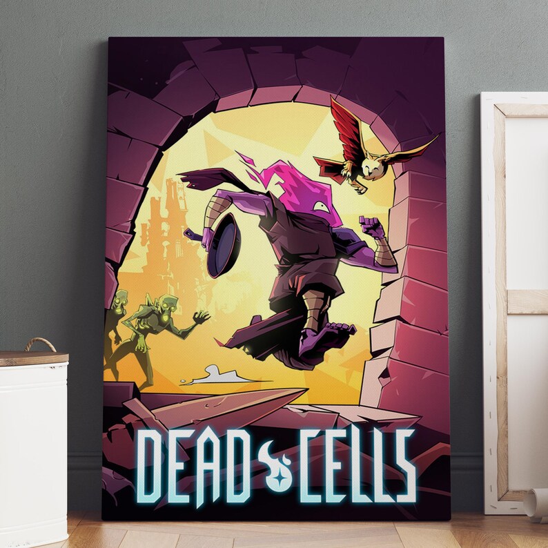 Dead Cells Poster / the Beheaded Wall Art / Game Print / Canvas Art ...