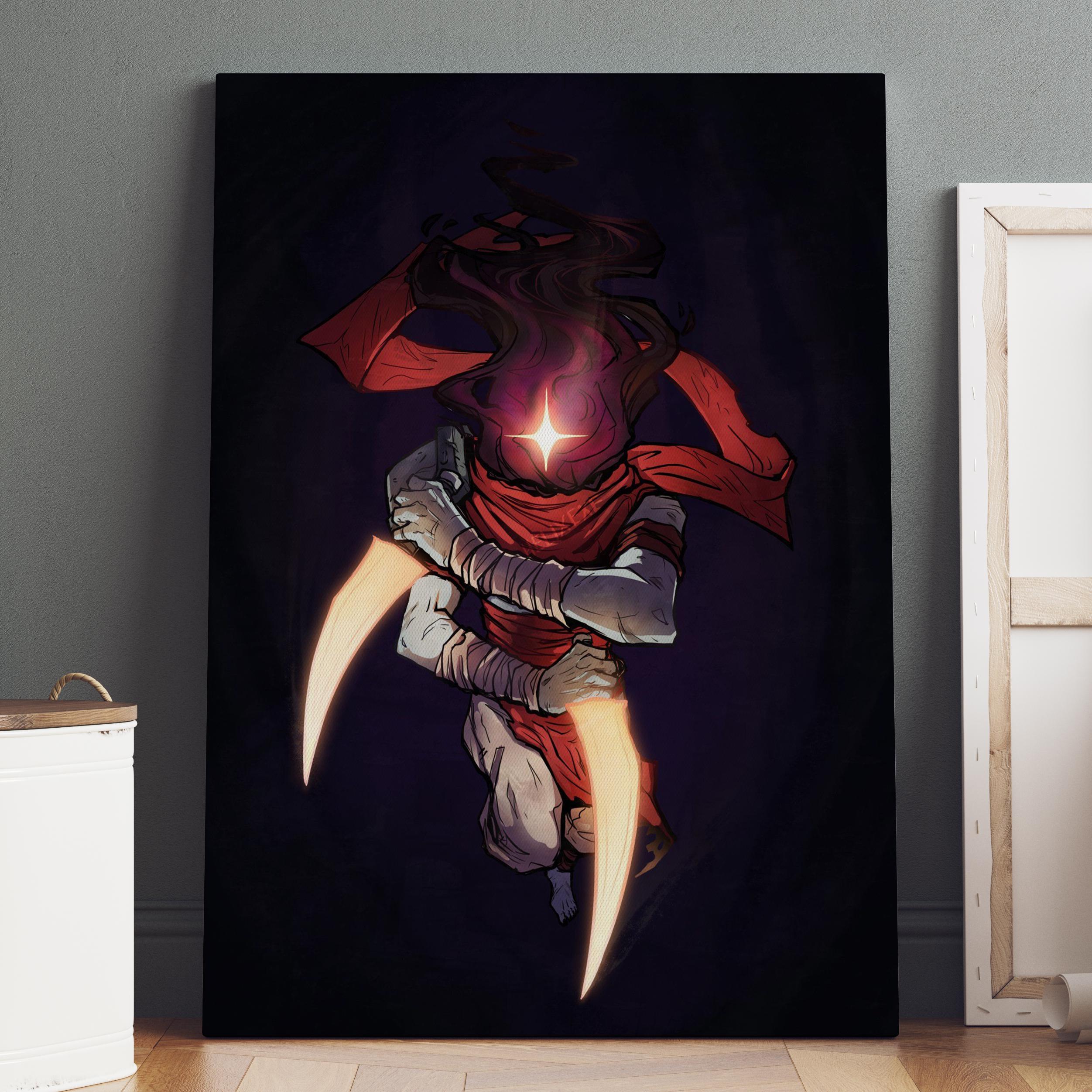 Dead Cells Poster / the Beheaded Wall Art / Game Print / Canvas Art ...