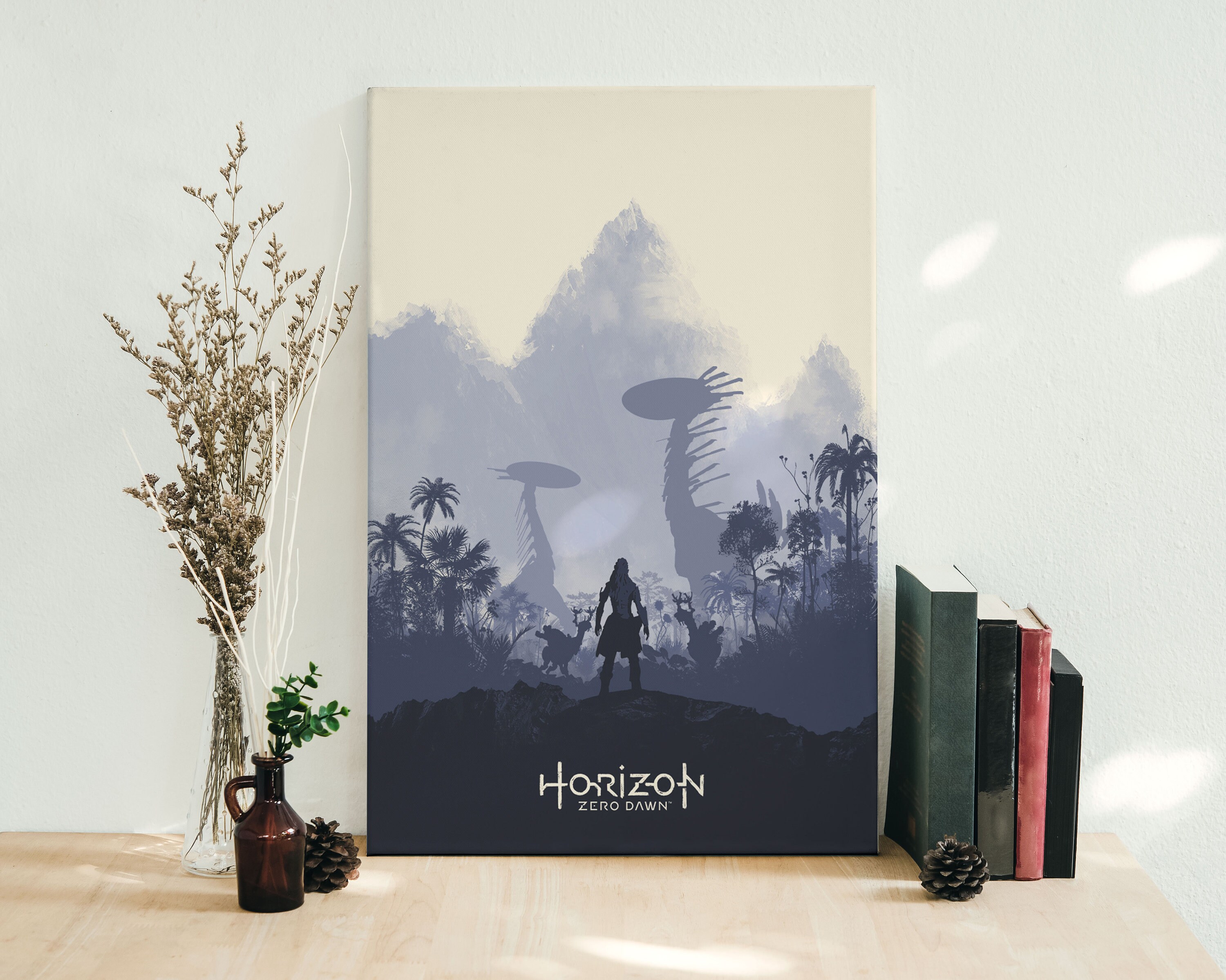 Horizon Zero Dawn Poster Aloy Wall Art Premium Canvas Print - Etsy