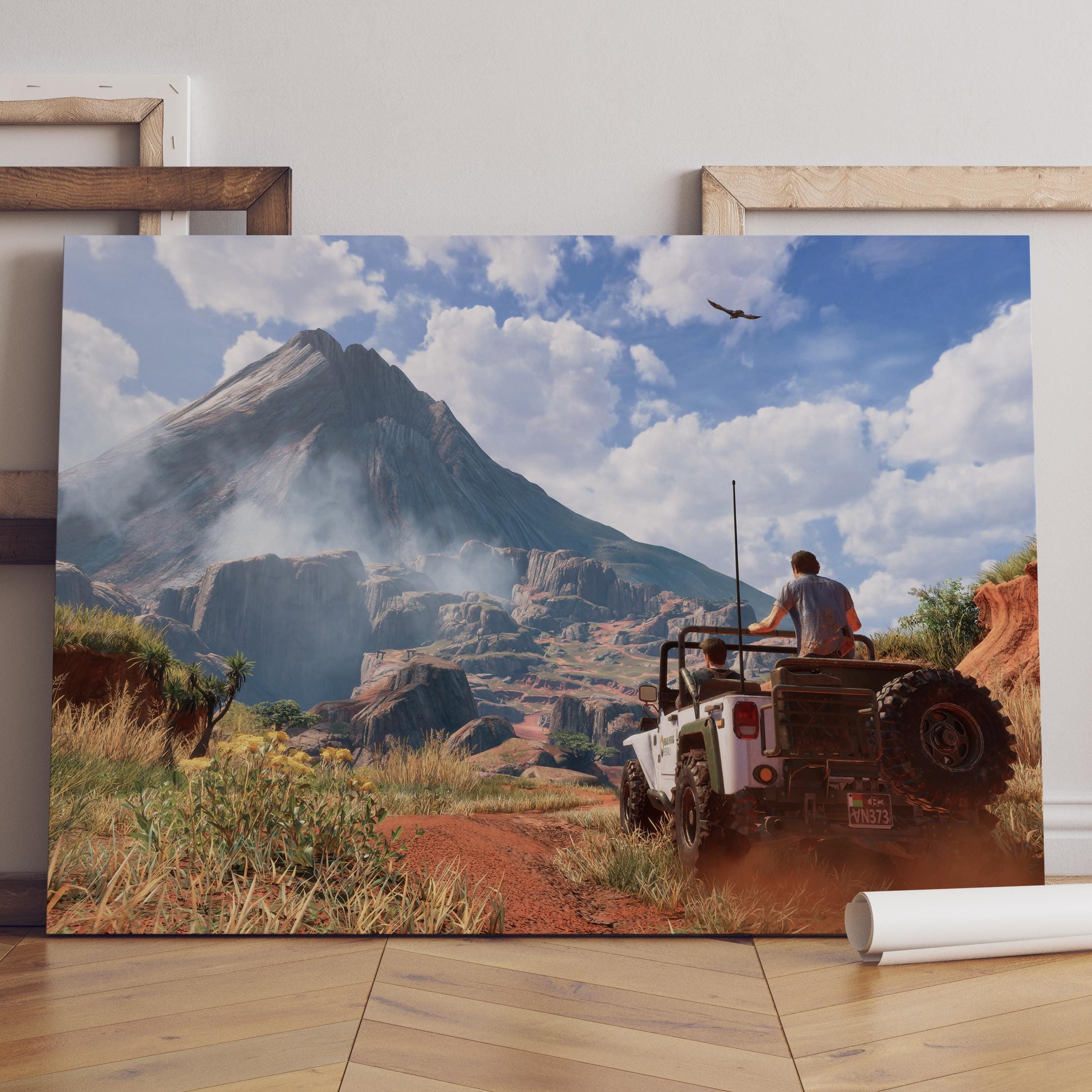 Uncharted Poster / Nathan Drake Wall Art / Game Print / Canvas Art ...