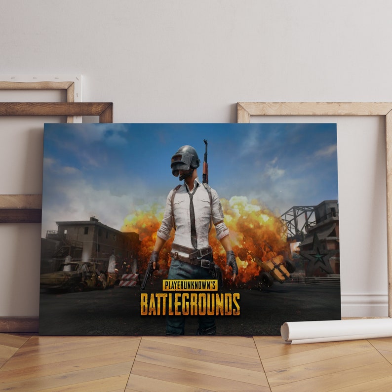 PUBG: Battlegrounds Poster Battle Royale Wall Art Premium - Etsy