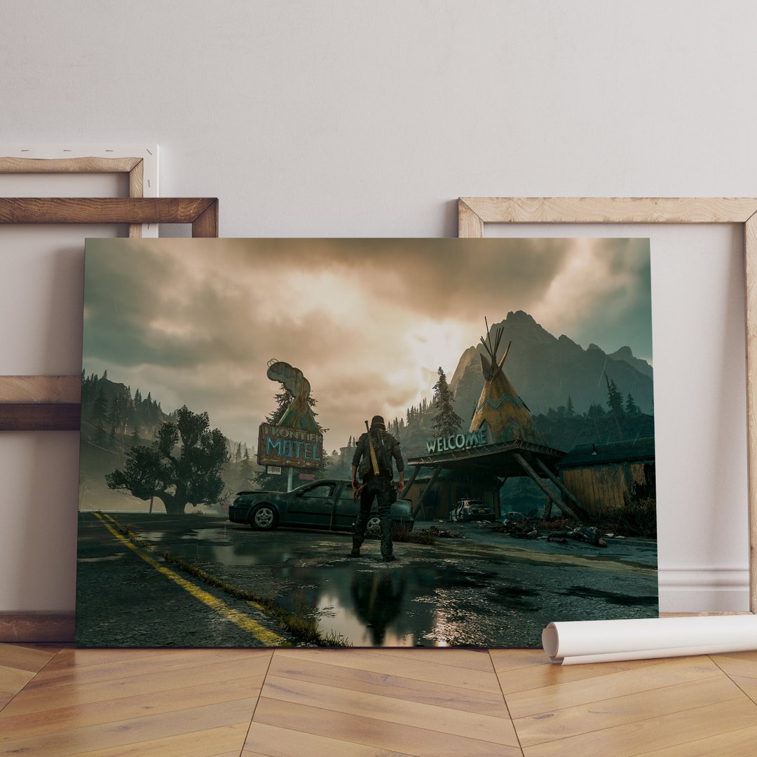 Days Gone Poster Deacon Lee John Wall Art Premium Canvas - Etsy