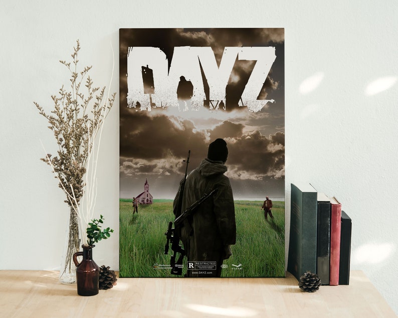 Dayz Poster Survival Game Wall Art Premium Canvas Print - Etsy
