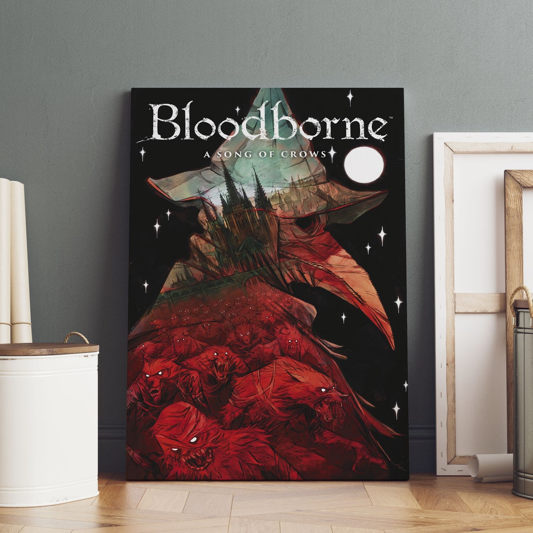 Bloodborne Poster, Lady Maria Wall Art, Premium Canvas Print, Game Fan ...