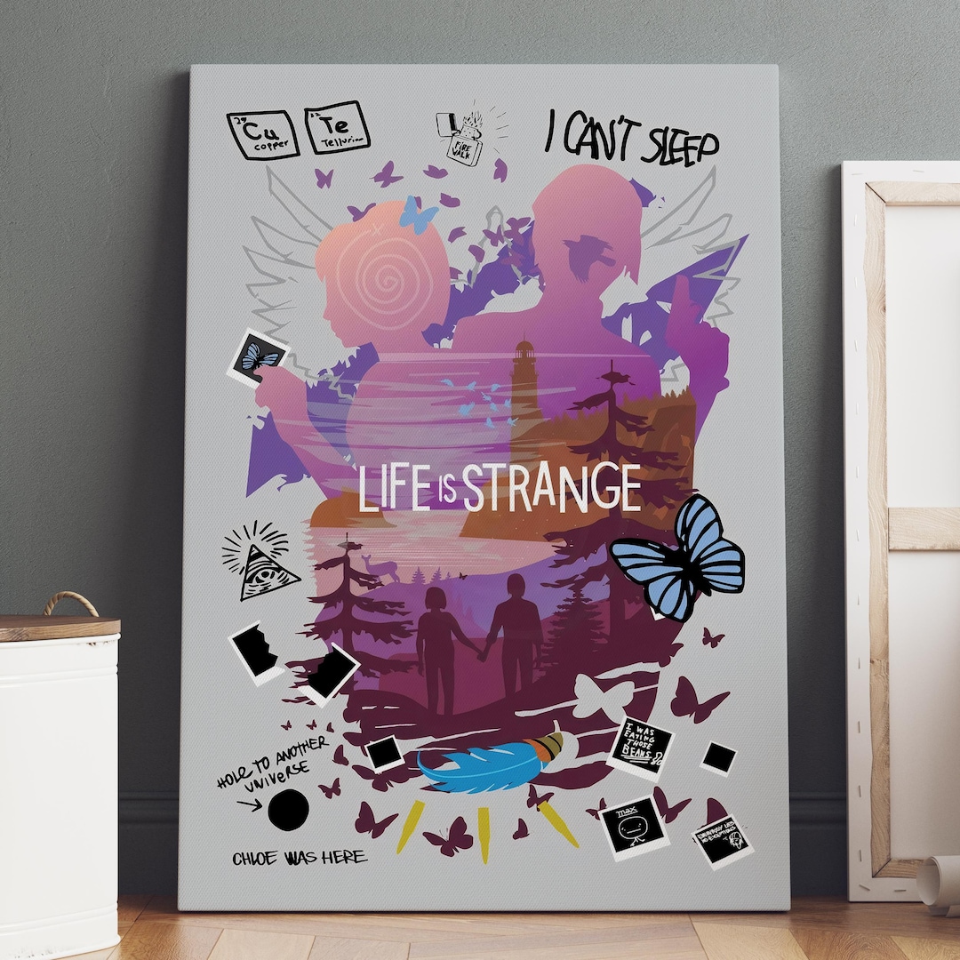 Life is Strange Poster / Max Caulfield Wall Art / Game Print / Canvas ...