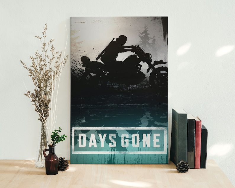 Days Gone Poster, Deacon Lee John Wall Art, Premium Canvas Print, Game ...
