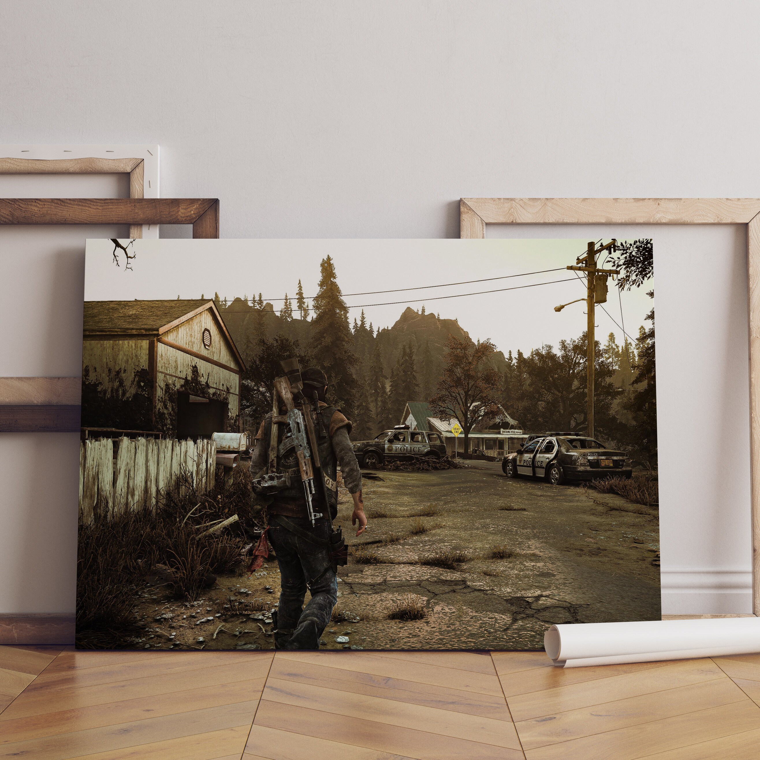 Days Gone Poster Deacon Lee John Wall Art Premium Canvas - Etsy