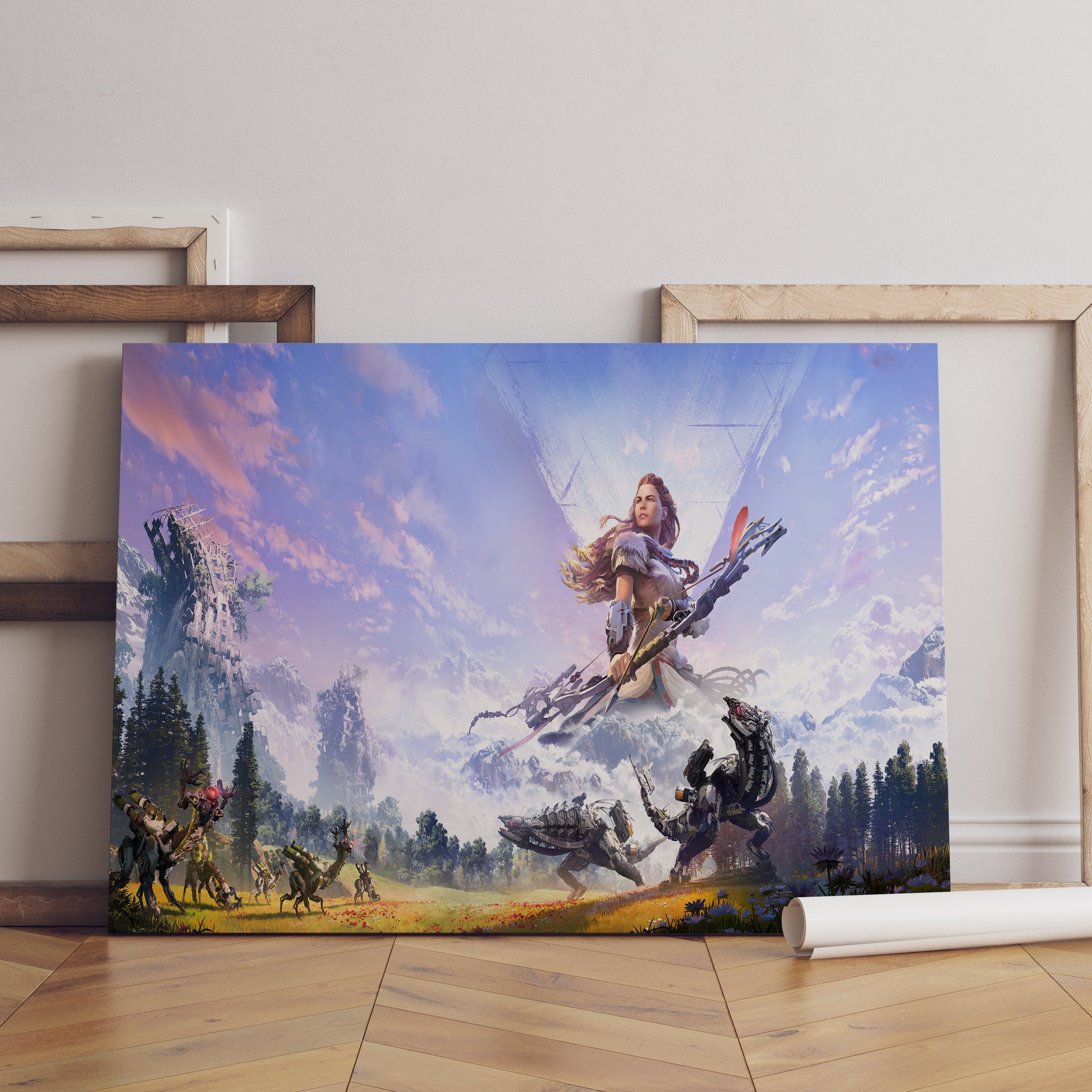 Horizon Zero Dawn Poster Aloy Wall Art Premium Canvas Print - Etsy