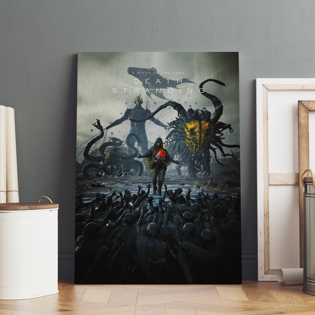 Death Stranding Poster, Sam Wall Art, Premium Canvas Print, Game Fan ...