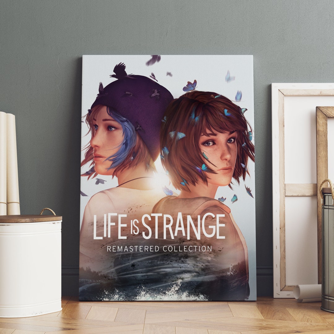 Life is Strange Poster, Max and Chloe Wall Art, Premium Canvas Print ...