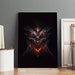 Diablo Poster, Demon Hunter Wall Art, Rolled Canvas Print, Game Poster ...