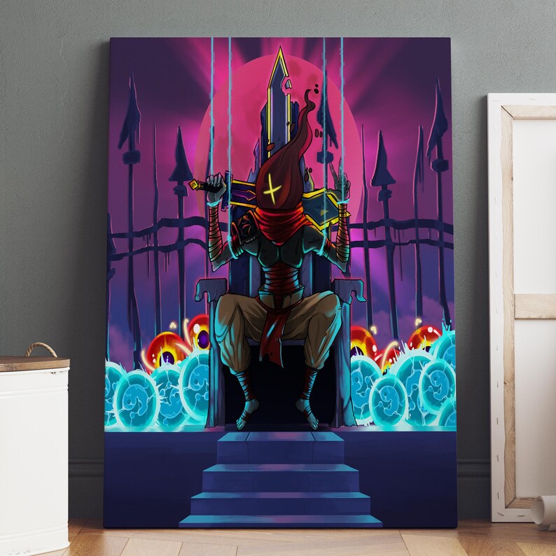 Dead Cells Poster / the Beheaded Wall Art / Game Print / Canvas Art ...