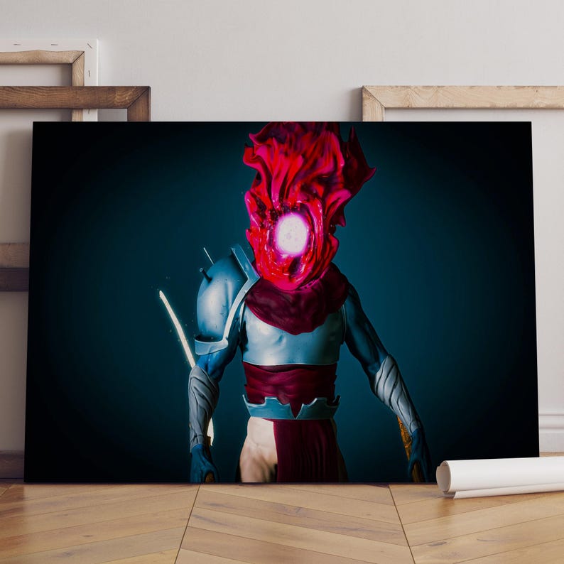 Dead Cells Poster / the Beheaded Wall Art / Game Print / Canvas Art ...