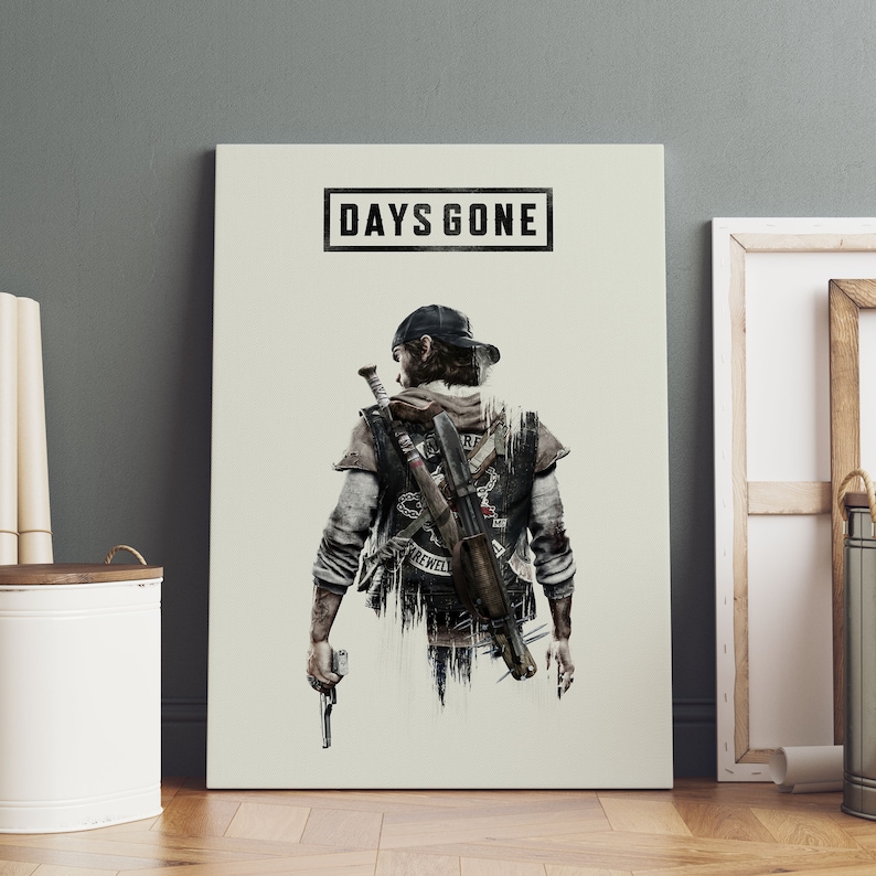 Days Gone Poster Deacon Lee John Wall Art Premium Canvas - Etsy