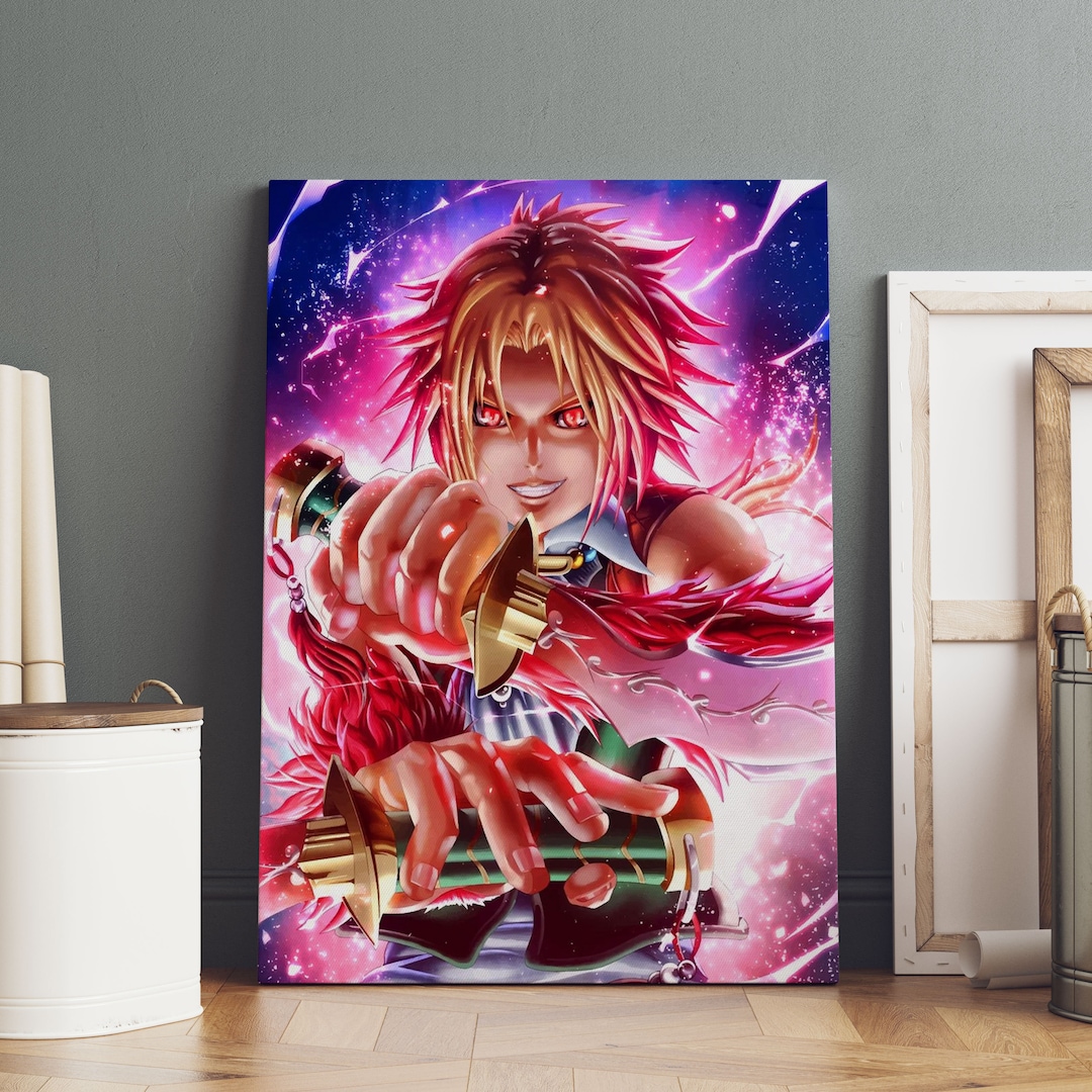 Final Fantasy Poster, Cloud Strife Wall Art, Premium Canvas Print, Game ...