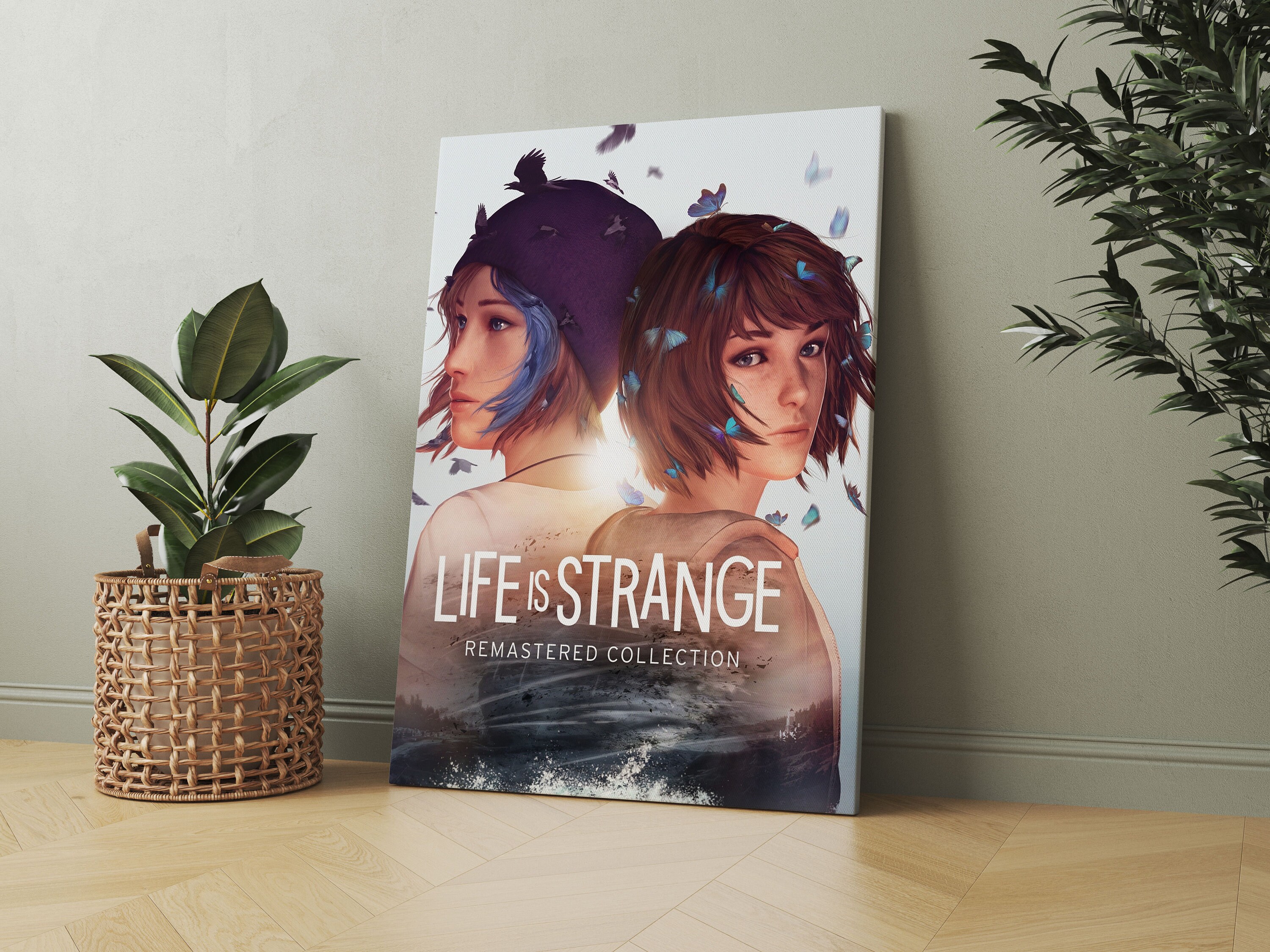 Life is Strange Poster Max and Chloe Wall Art Premium Canvas - Etsy