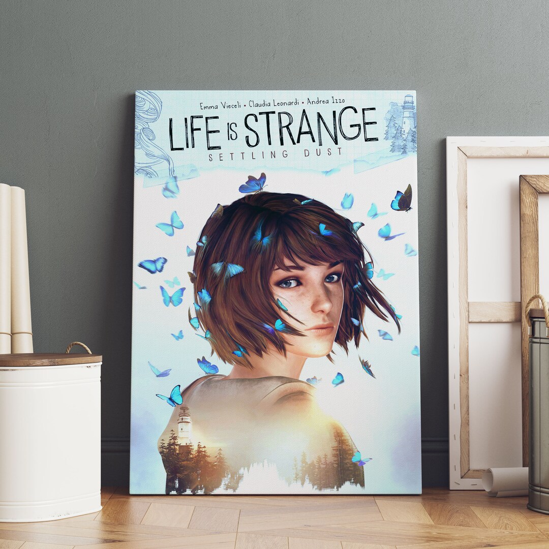 Life is Strange Poster, Max and Chloe Wall Art, Premium Canvas Print ...
