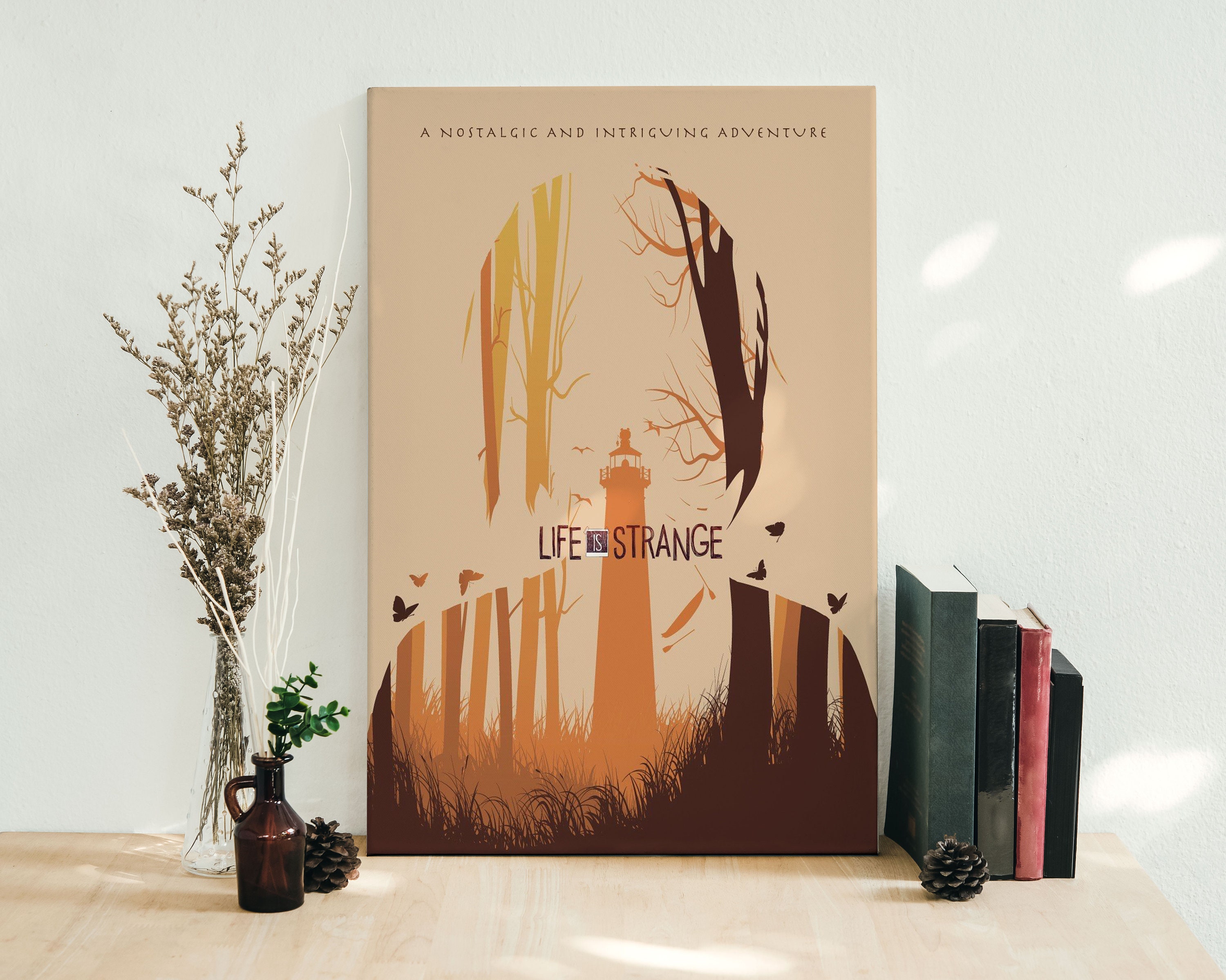 Life is Strange Poster Max and Chloe Wall Art Premium Canvas - Etsy