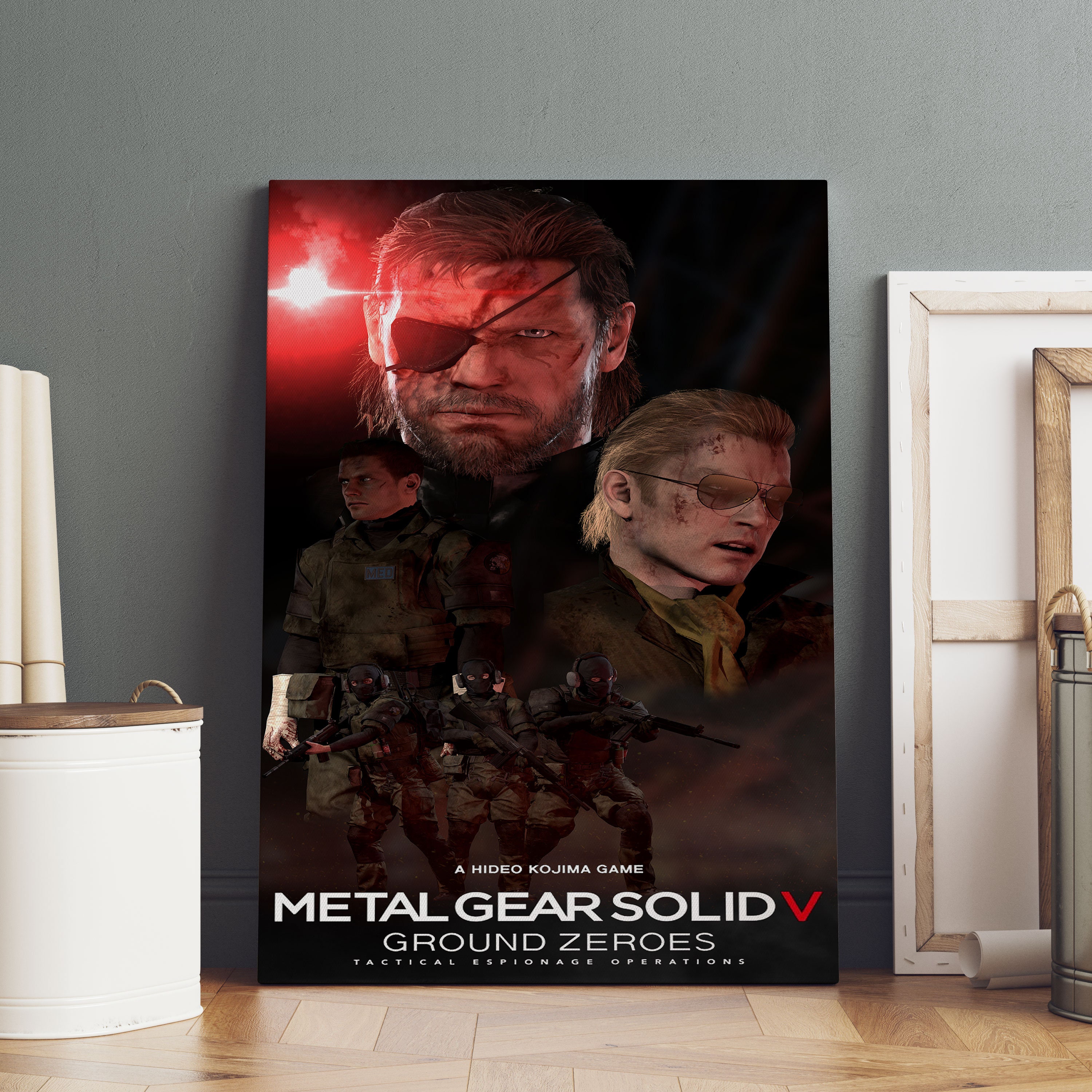 Metal Gear Solid 5 Ground Zeroes Poster