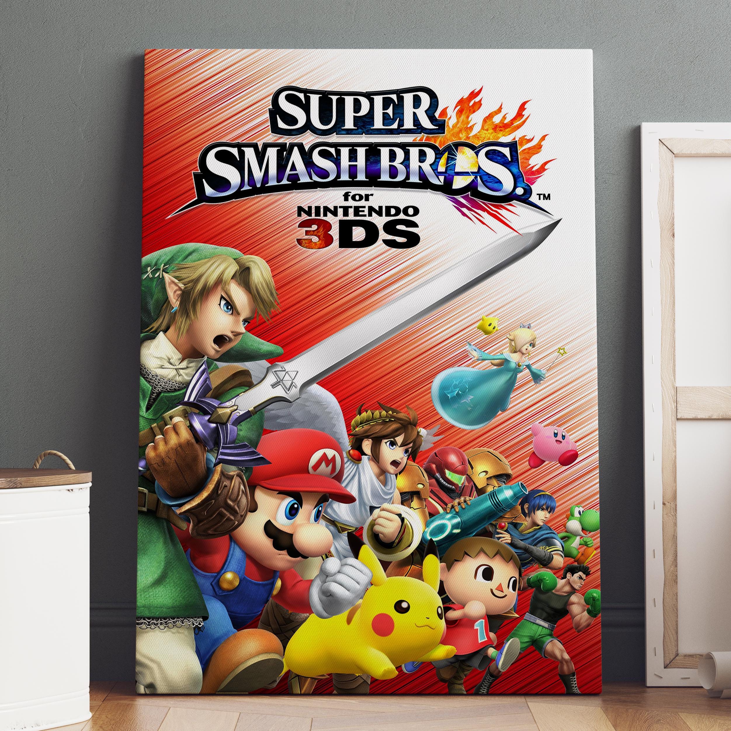 Super Smash Bros Poster / Banjo & Kazooie Wall Art / Game Print ...