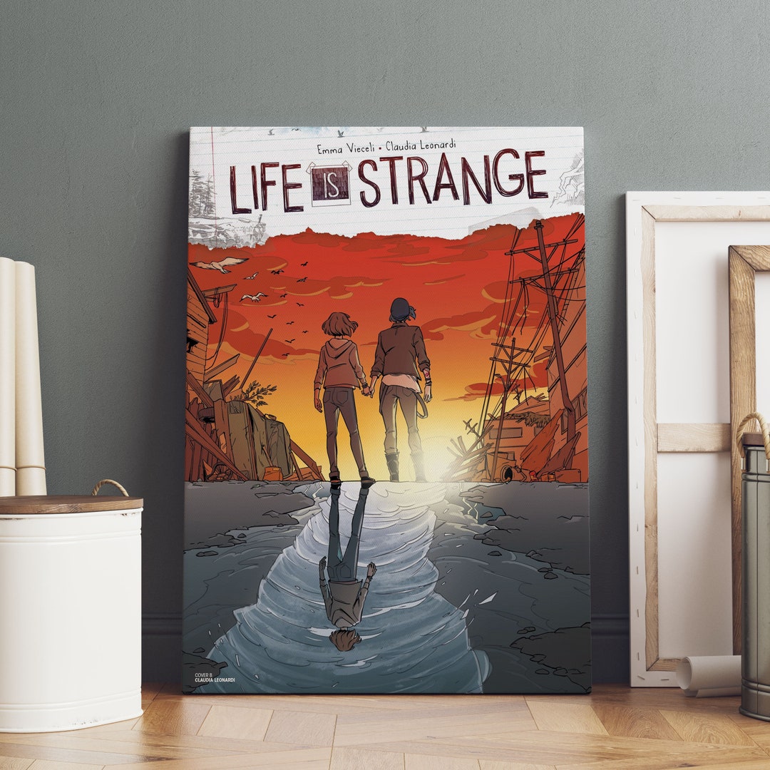Life is Strange Poster, Max and Chloe Wall Art, Premium Canvas Print ...