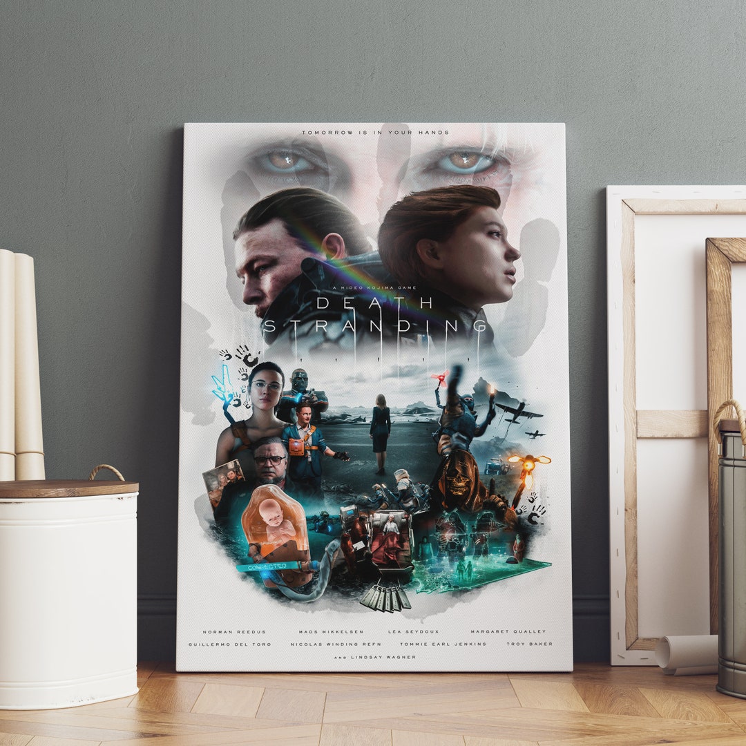 Death Stranding Poster Sam Wall Art Premium Canvas Print - Etsy