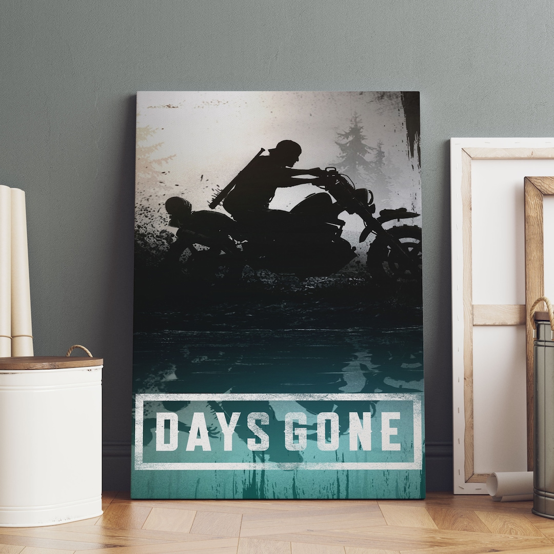 Days Gone Poster, Deacon Lee John Wall Art, Premium Canvas Print, Game ...