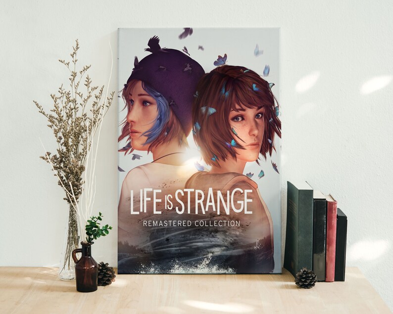 Life is Strange Poster Max and Chloe Wall Art Premium Canvas - Etsy