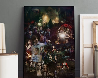 Dayz Poster Survival Game Wall Art Premium Canvas Print - Etsy