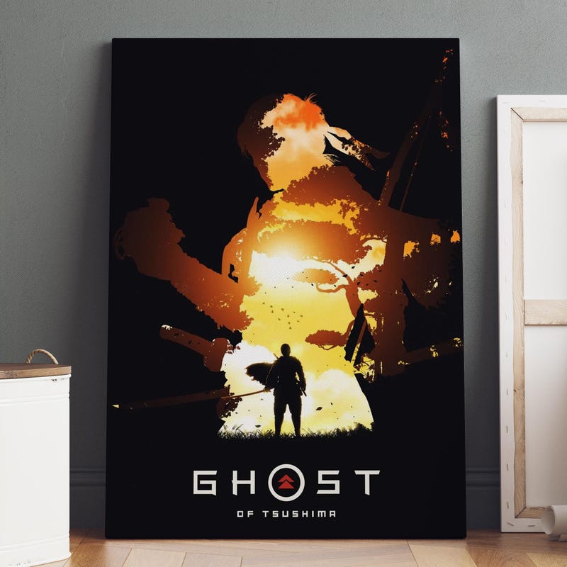 Jin Sakai Canvas Art - Etsy UK