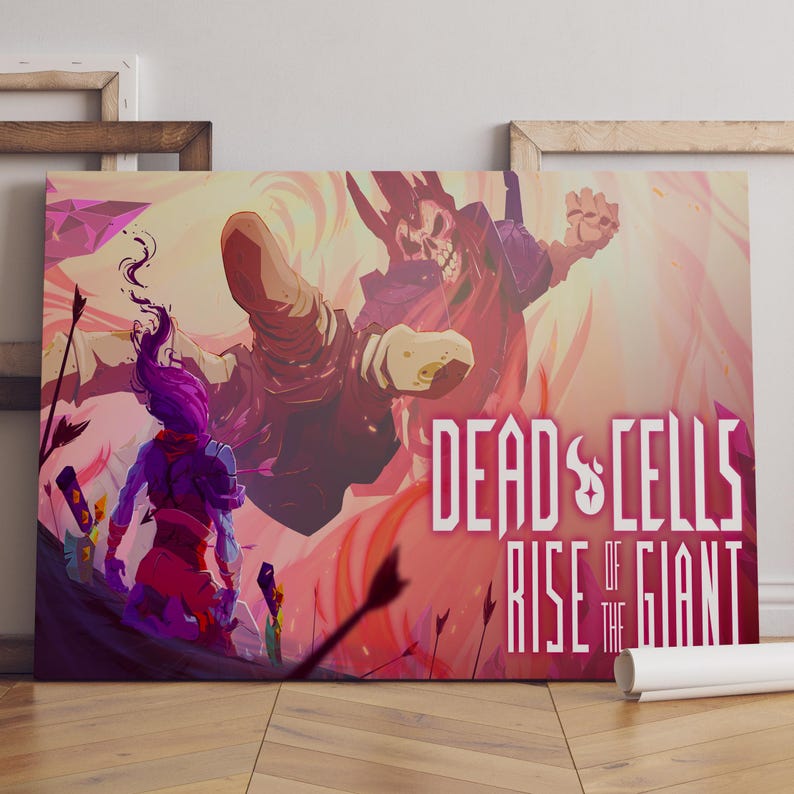 Dead Cells Poster / the Beheaded Wall Art / Game Print / Canvas Art ...