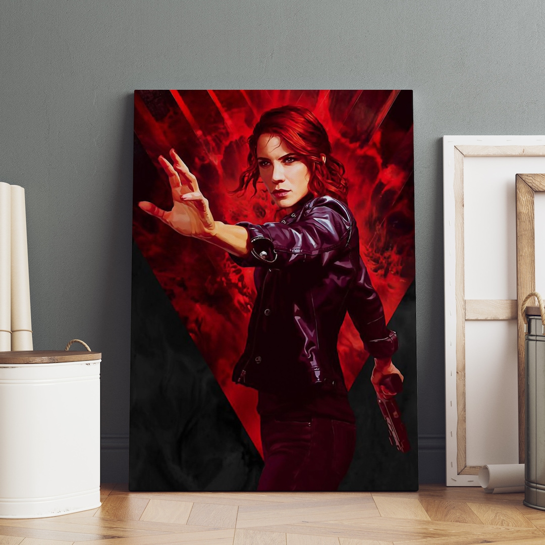 Control Poster, Jesse Faden Wall Art, Premium Canvas Print, Game Fan ...