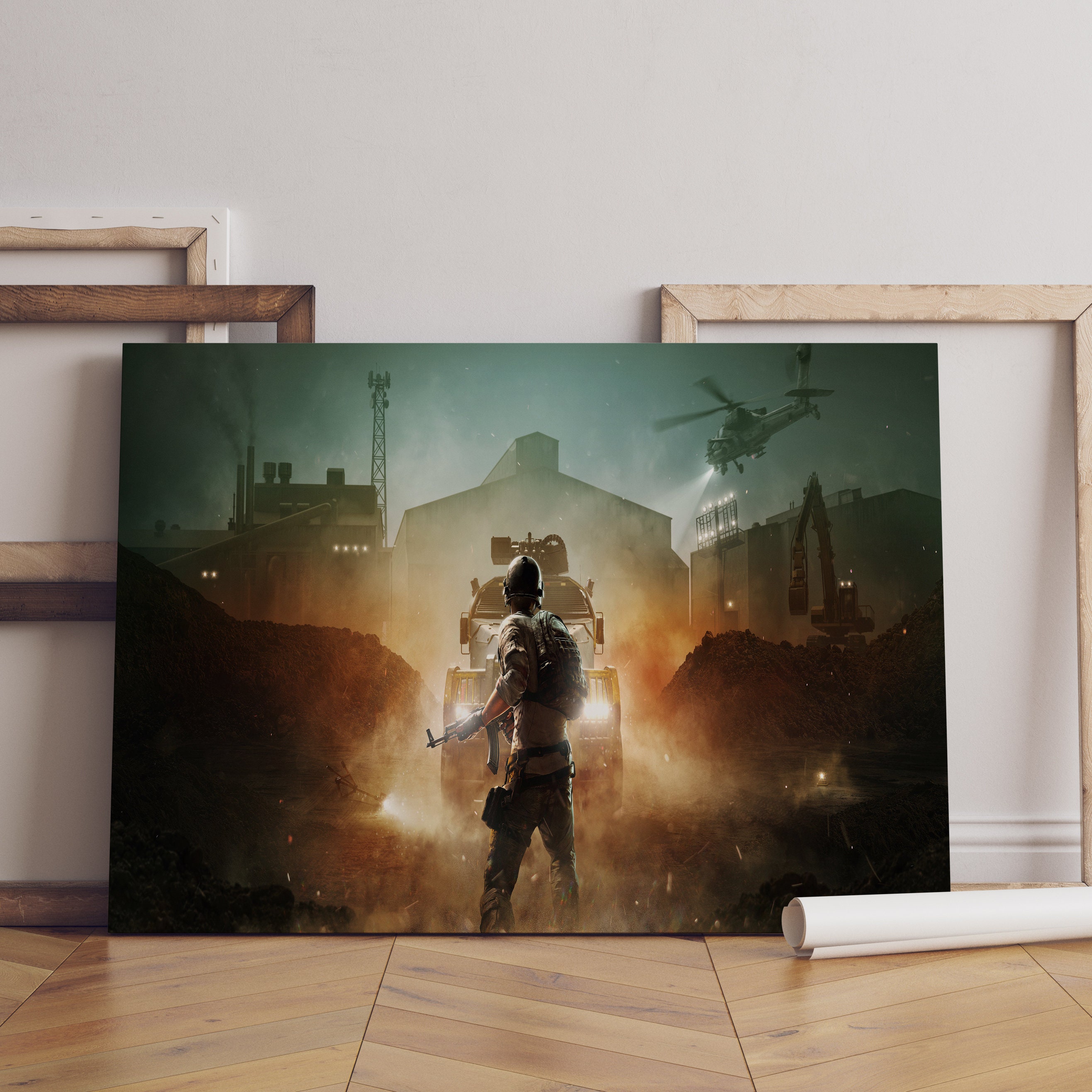 PUBG: Battlegrounds Poster Battle Royale Wall Art Premium - Etsy