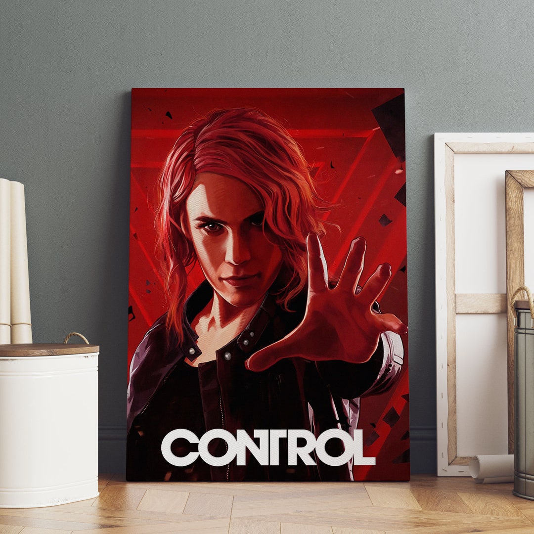 Control Poster, Jesse Faden Wall Art, Premium Canvas Print, Game Fan ...
